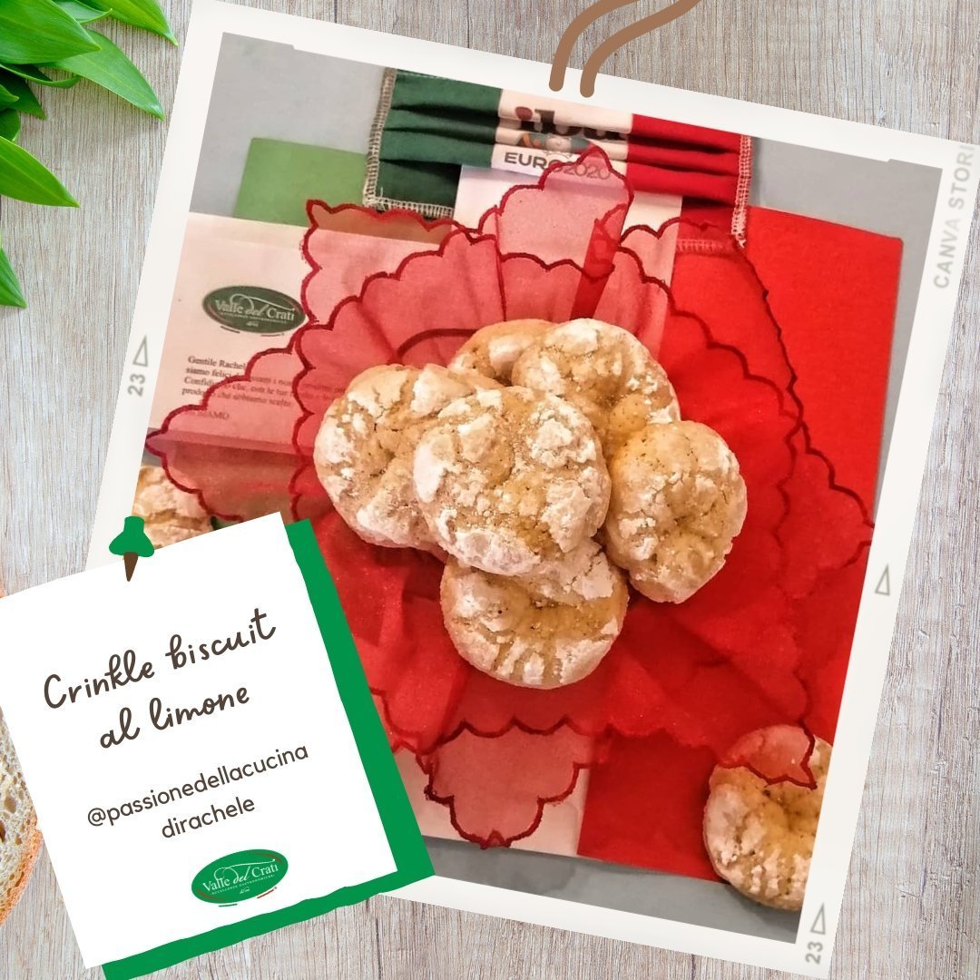 Crinkle Biscuit al limone